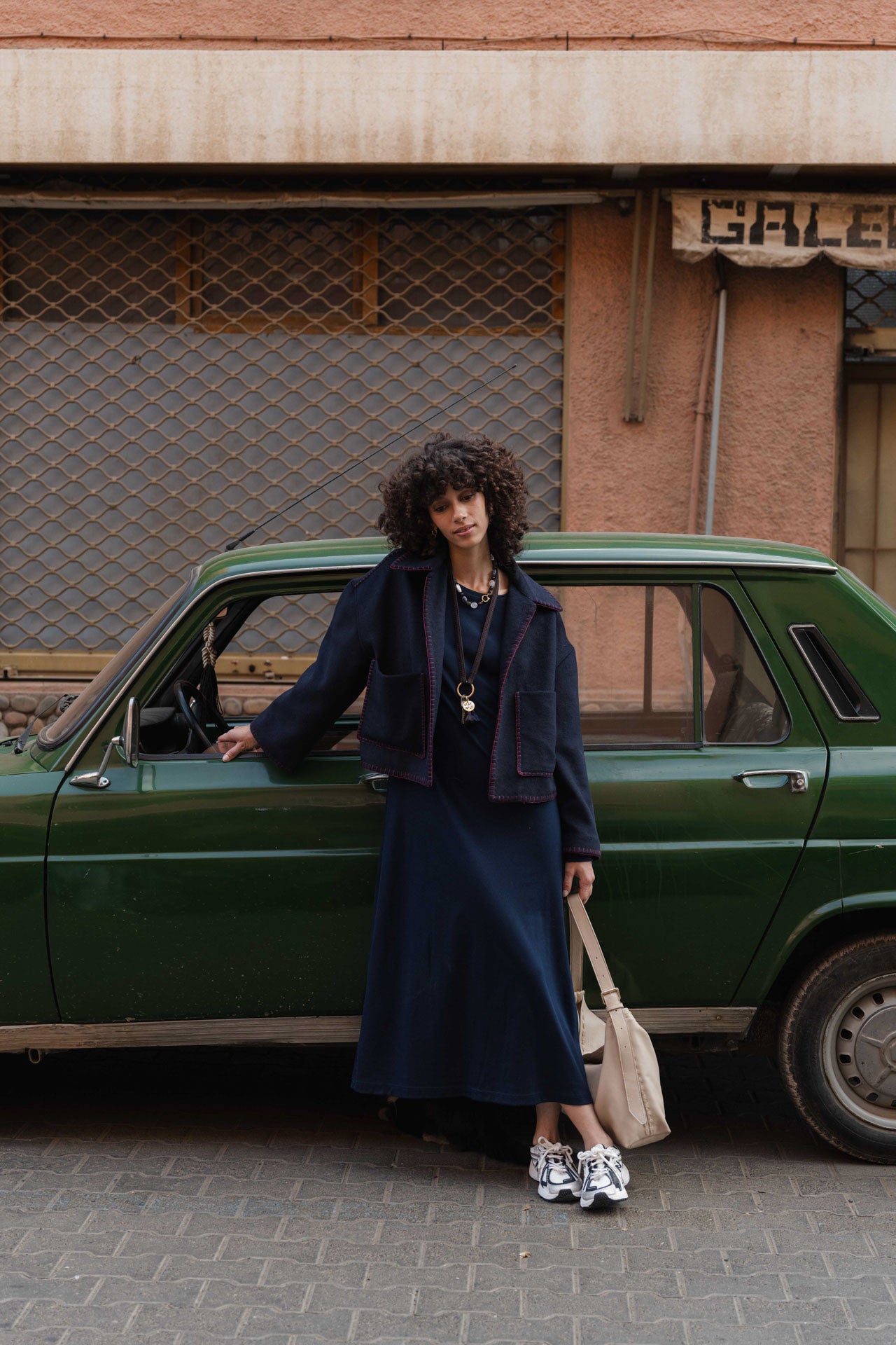 longsleve maxi dress - HANA - marine – YOOMEE STORE